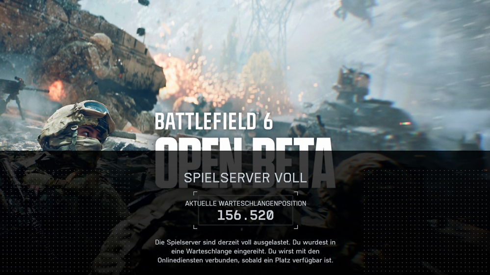 Server-Frust statt Ballerlust - Beta-Ansturm bringt Battlefield 6 ...