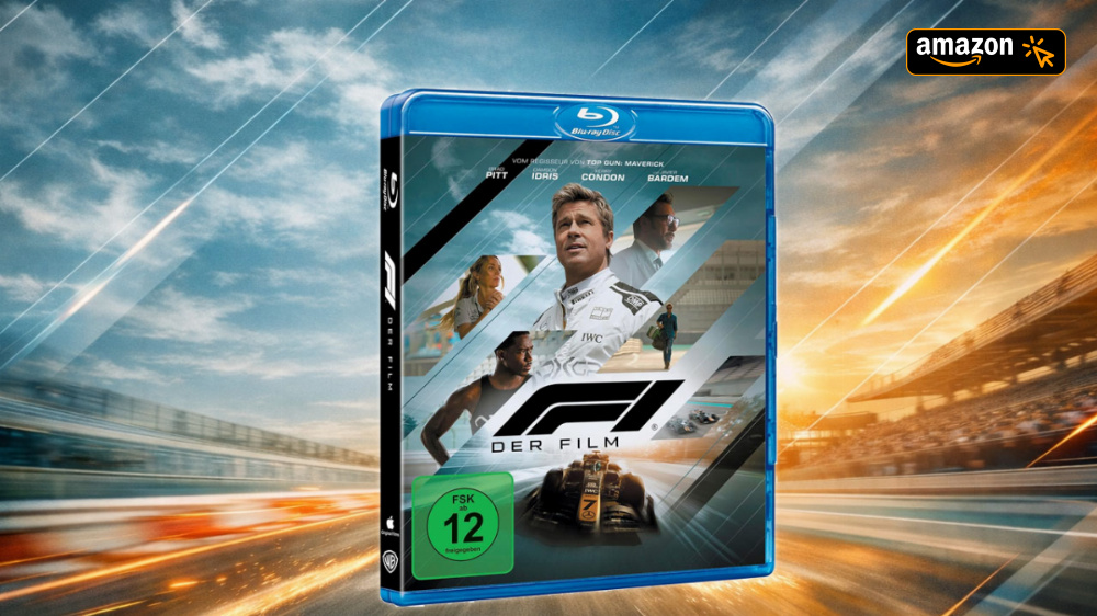 Historisch günstig: Der erfolgreiche F1-Film mit Brad Pitt im Preisrutsch