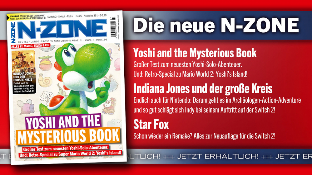 N-ZONE 07/26: Coverstory zu Yoshi and the Mysterious Book, Preview zu ...