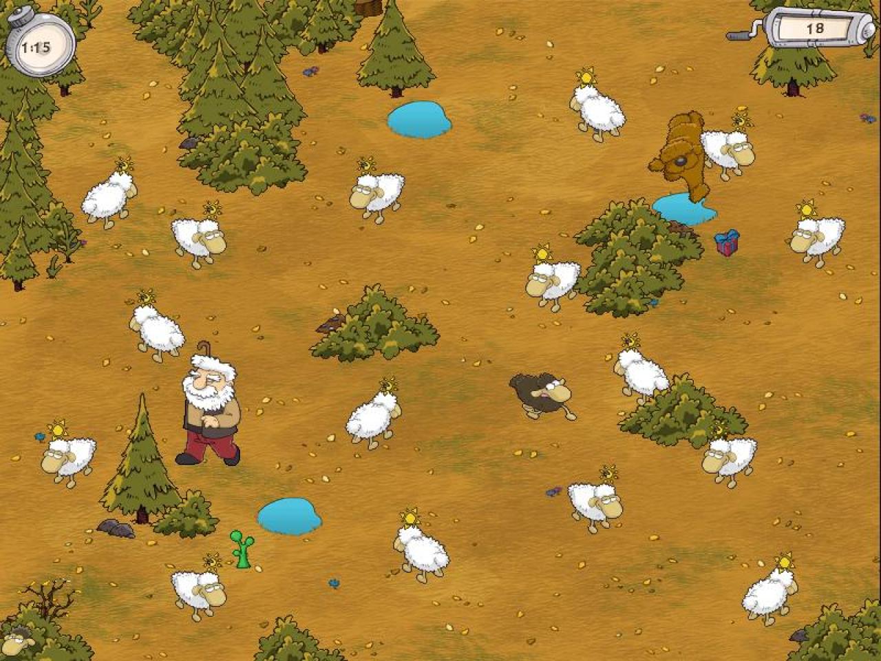 Freie Liebe unter Schafen - Sven rammelt sich durch 65 neue Levels.