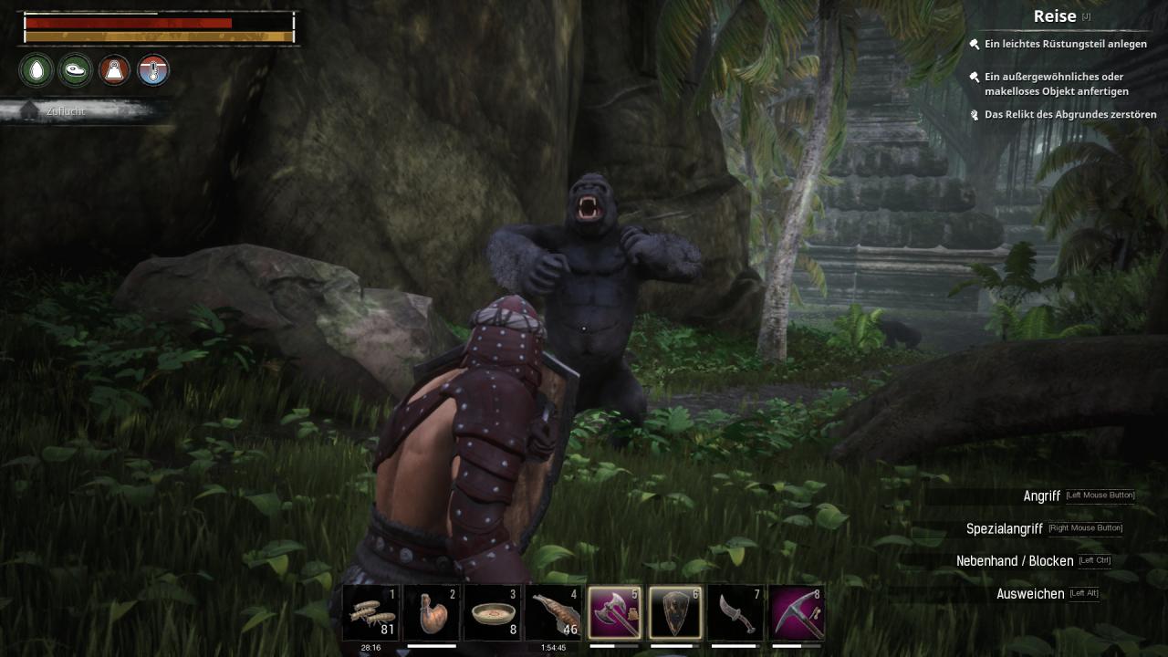Conan Exiles im Test: Unfertige Schlachtplatte mit Minecraft-Sogwirkung