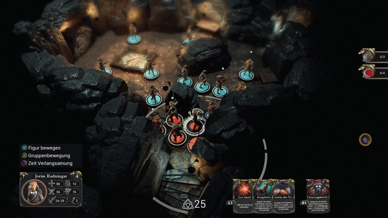 Wartile im PS4-Test: Tabletop-Strategie im Wikinger-Diorama