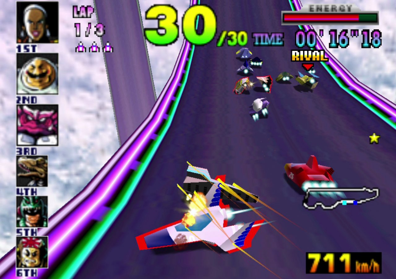 F-Zero X: Retro-Special zu Nintendos futuristischem Racer