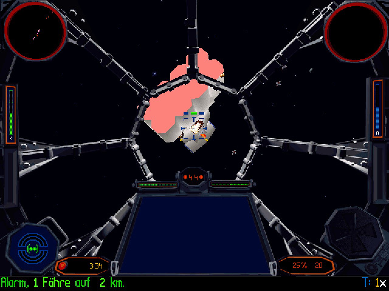 Tie Fighter Game Logo