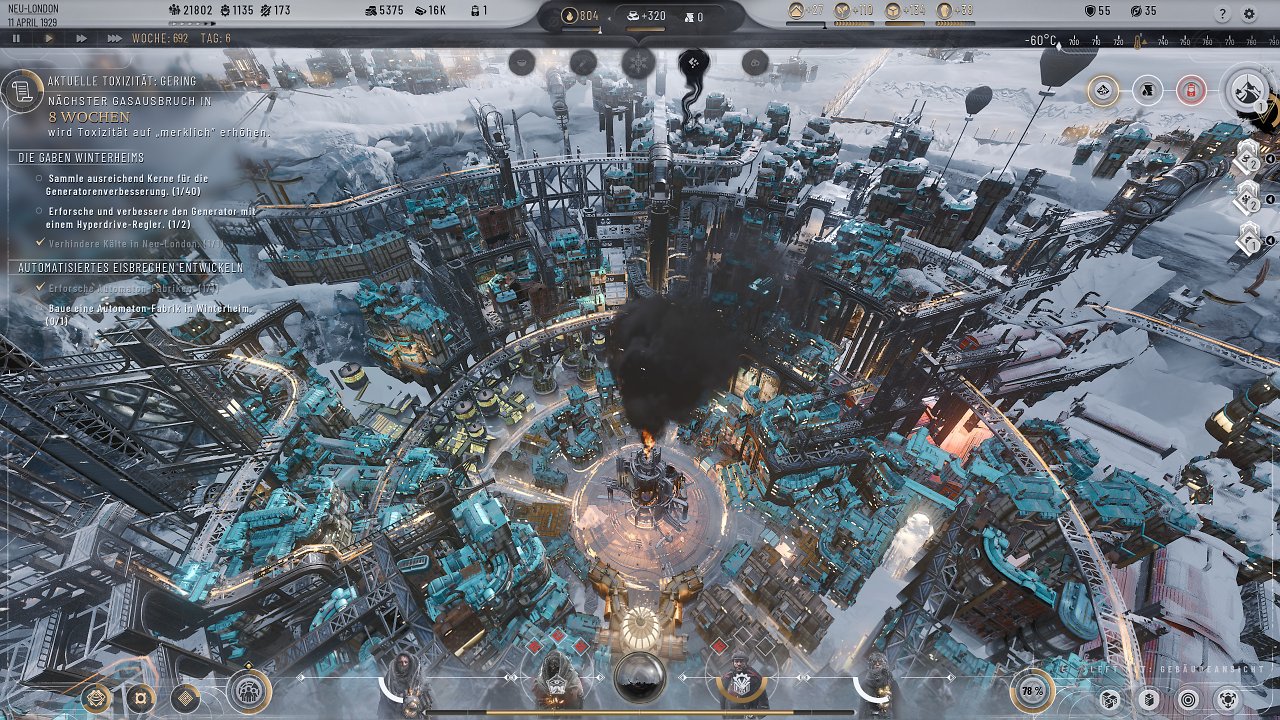 Frostpunk 2 Grafik-Tuning: Grafikmenü im Detail