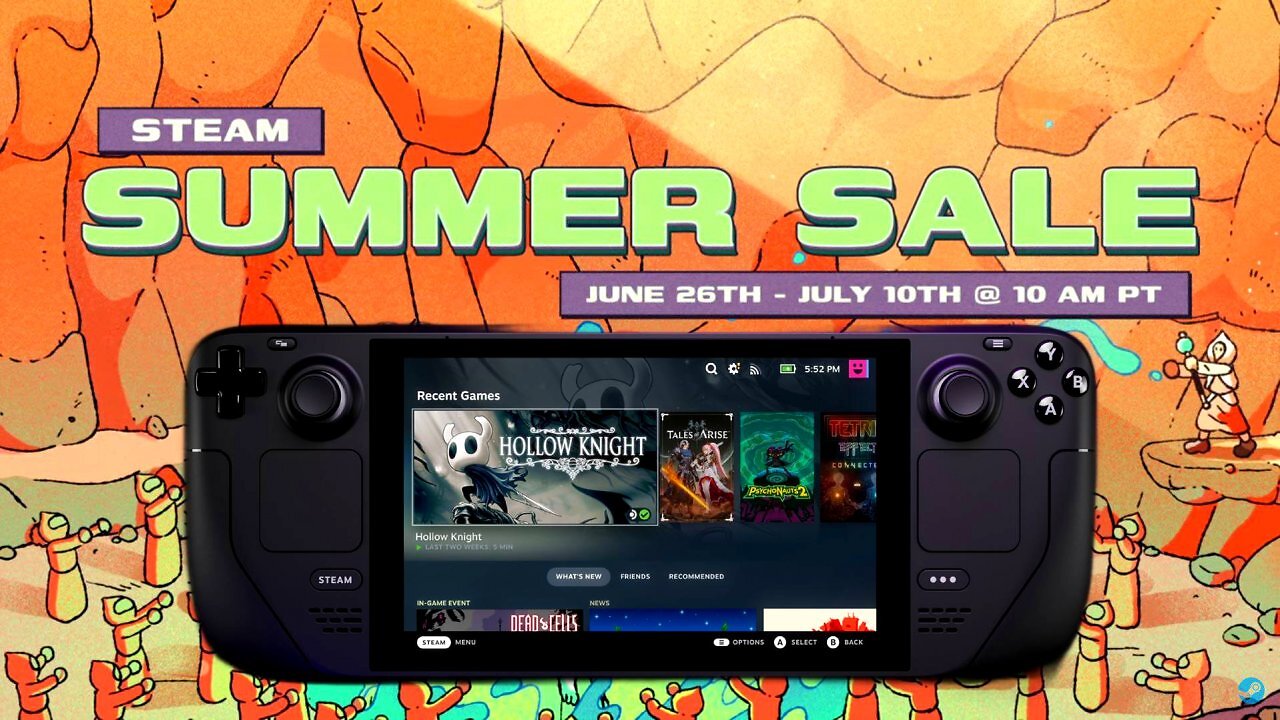 Steam Summer Sale: Zehn tolle Steam-Deck-Spiele für unter 10 Euro