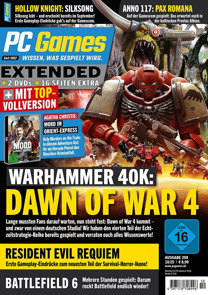 PC Games 10/25: Mit Coverstory zu Dawn of War 4, Vorschau zu ...