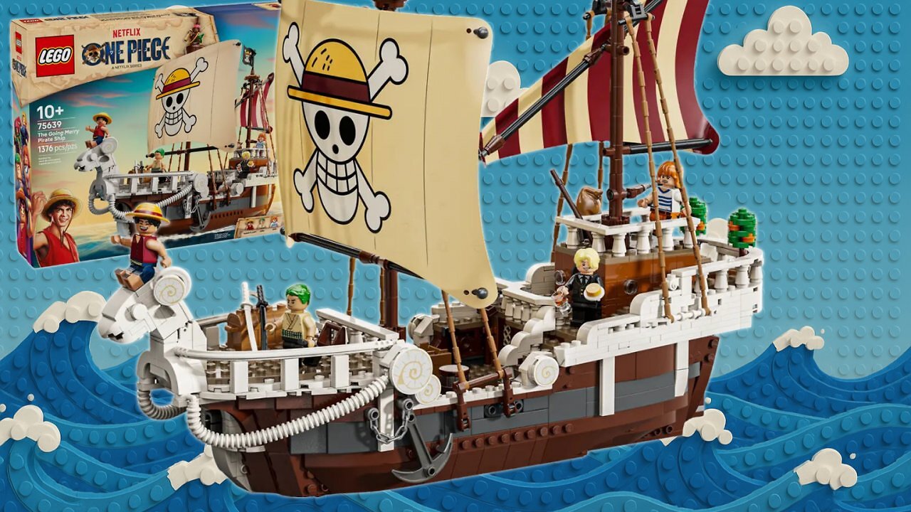 Lego setzt die Segel: One Piece-Schiff Flying Lamb entert Amazon mit ...