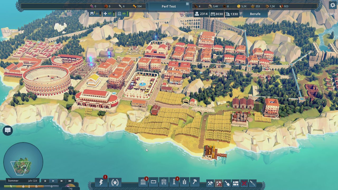 Nova Roma Preview: Religion, Bevölkerung & Angriffe