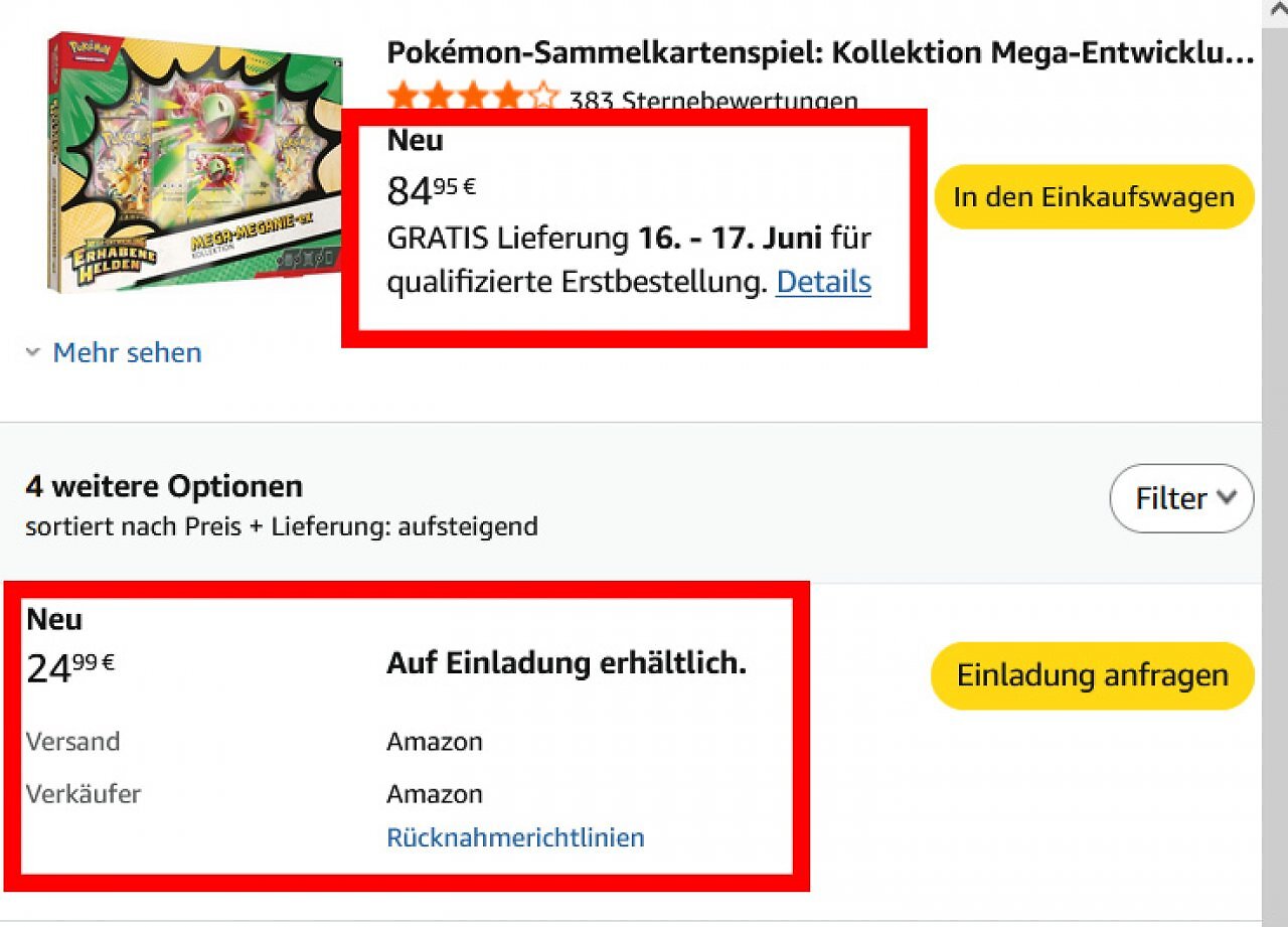 Keine Chance für Scalper: Pokémon Wachsendes Chaos Booster, Trainer-Box ...