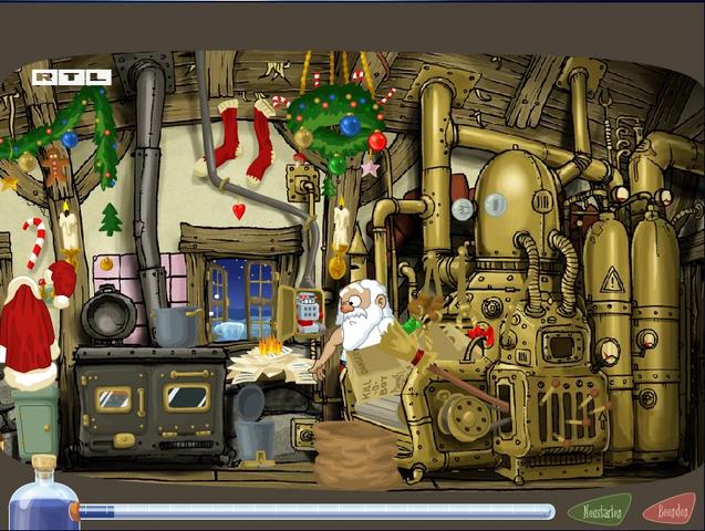 Online Game des Tages: Murphys Gesetz - Geben Sie dem Weihnachtsmann Saures