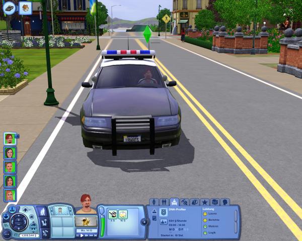Die Sims 3 - Tipps & Tricks: Die Polizei-Karriere