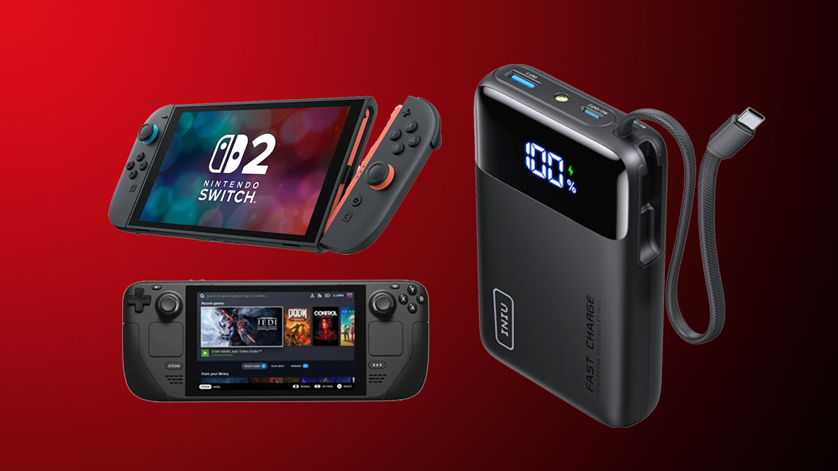 Unterwegs frische Energie für Switch 2 und Steam Deck: Beliebte Mini ...
