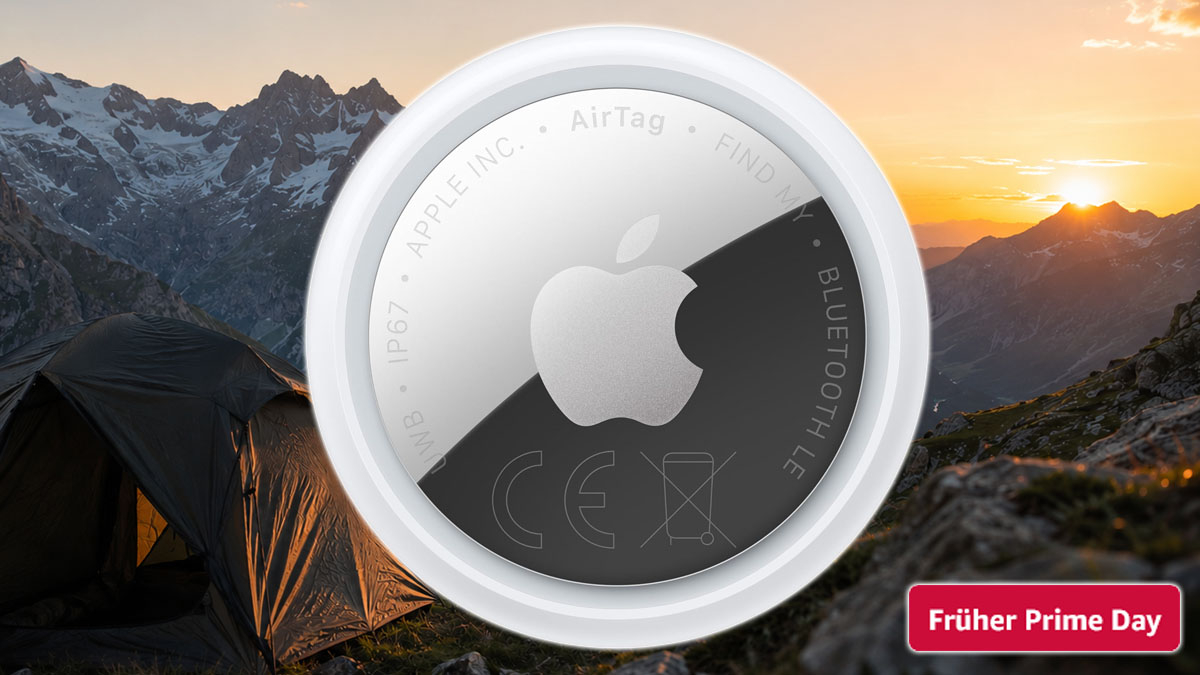 Obacht, Prime-Day-Preis: Apple AirTag Gen 2 verließ noch nie so günstig ...