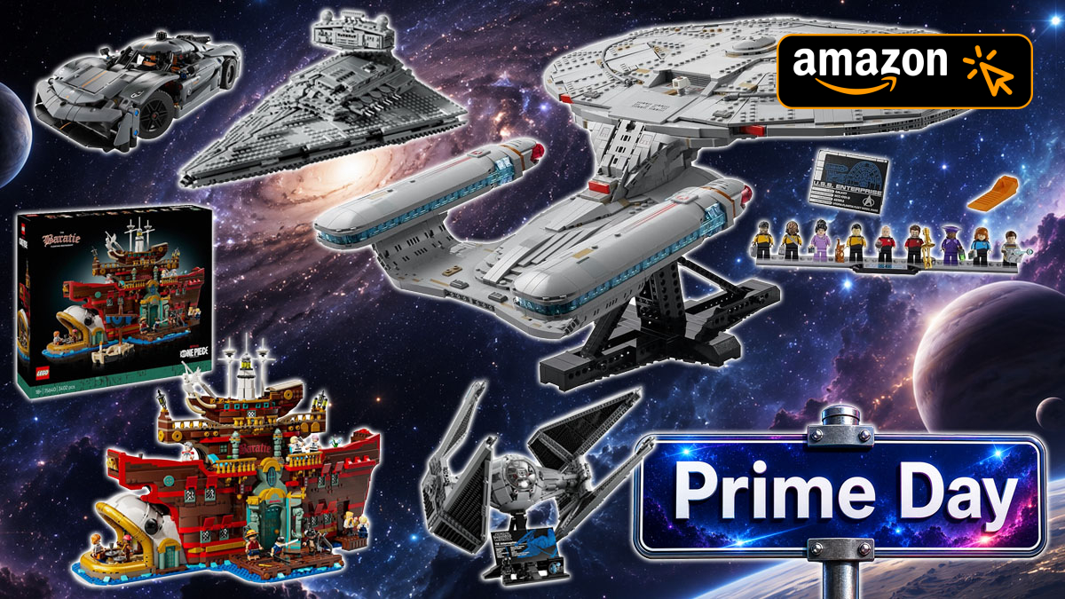 Prime Day? Auf den Schirm: Amazon reduziert die Lego Enterprise ...